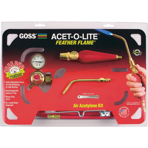 Goss KA-1H Air-Acetylene Feather Flame® Torch Kits