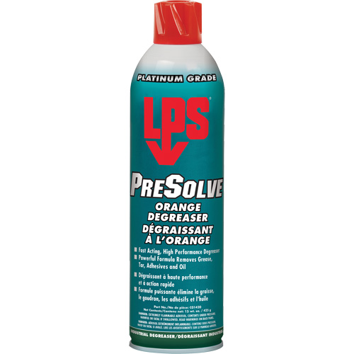 LPS C01420 PreSolve® Orange Degreaser, Aerosol Can