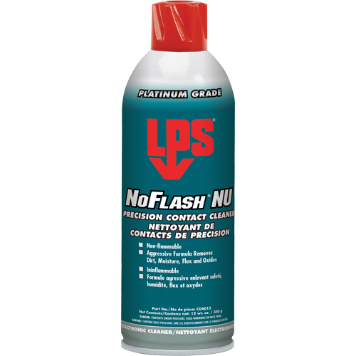 LPS C04015 NoFlash NU® Precision Contact Cleaner, Aerosol Can