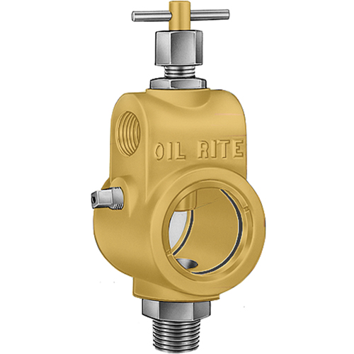 Oil-Rite Corp B2501-4 Oil-Rite Bulls-Eye Sight Feed Valve