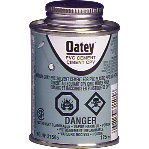 OATEY PVC Medium-Duty Grey Cement AB421 (31507) | Shop PVC Solvent ...