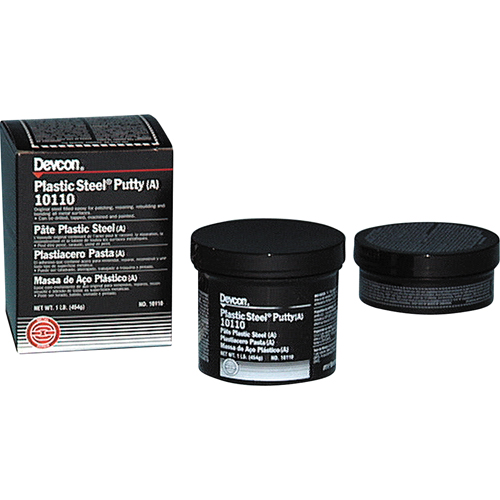 Devcon 230-10110 Plastic Steel® 5 Minute® Putty, 1 lb., Tub