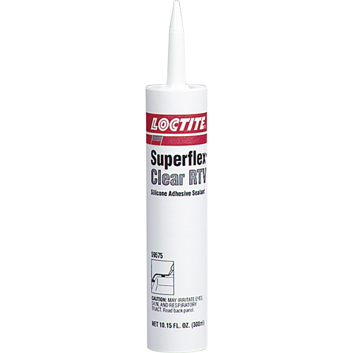 Loctite 193998 Superflex RTV Silicone Adhesive Sealant, Cartridge, White