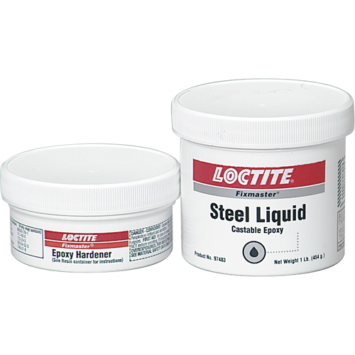 Loctite 235617 Fixmaster® Steel Liquid Adhesive, 486 g, Kit, One-Part, Grey