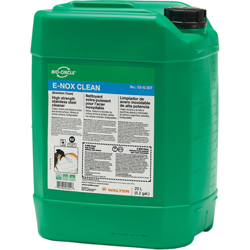 BIO CIRCLE E-Nox Clean Stainless Steel Cleaner, 20 L, Pail AE905 ...