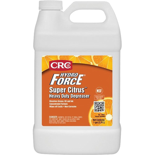 CRC Canada 14441 HydroForce® Super Citrus Heavy Duty Degreaser, 1 gal.