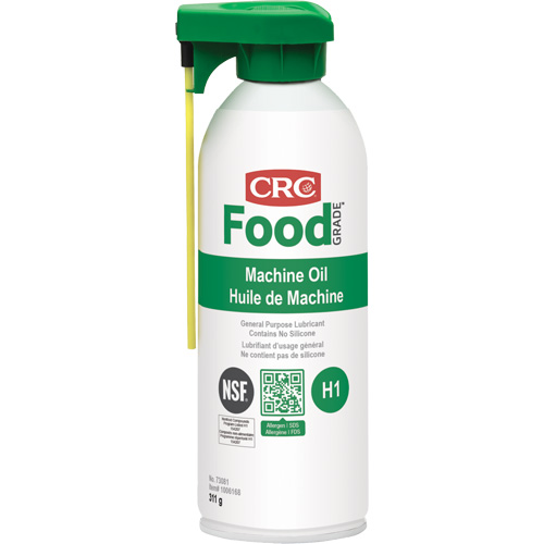 CRC Canada 1006167 Food Plant Machine Oil, 312 g, Aerosol Can