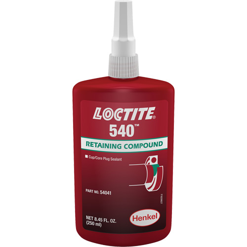 Loctite 88545 Loctite® 540 Retaining Compound, 250 ml, Bottle, Blue