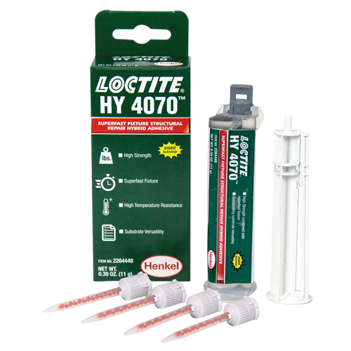 Loctite 2264448 HY 4070 Structural Repair Hybrid Adhesive, Two-Part ...