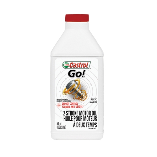Castrol 0002047 Go! Motorcycle Oil, 500 ml, Bottle