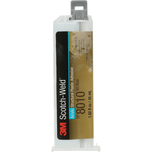 3M DP8010-45ML Scotch-Weld Structural Plastic Adhesive, Two-Part, Dual ...