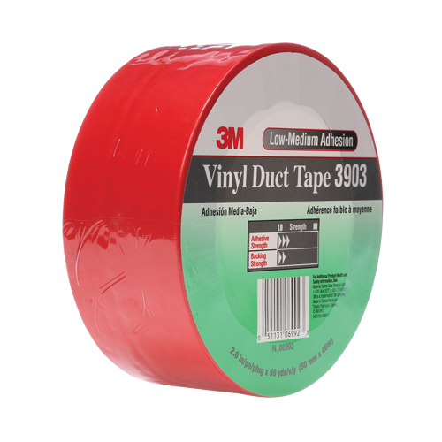 3M 3903 Vinyl Duct Tape AMA097 (3903-2X50-RED) | Shop Vinyl Tape | TENAQUIP