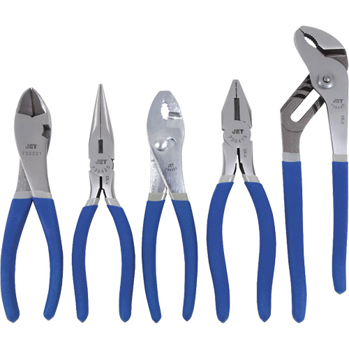 JET 730341 Mechanic's Pliers Set, 5 Pieces