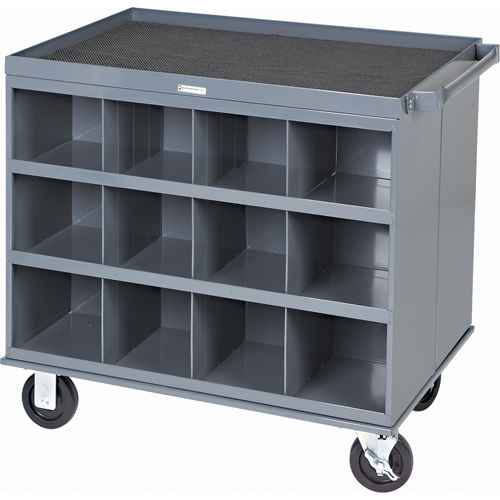 DURHAM MANUFACTURING Heavy-Duty 2-Sided Mobile Carts/Work Stations ...
