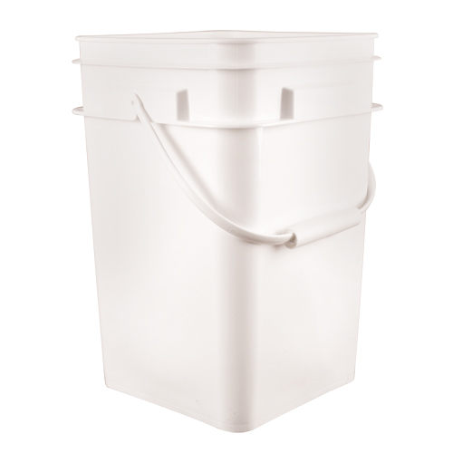 MAUSER PACKAGING Square Pail, Plastic, 4.25 gal. CF816 (PPROO0095 ...
