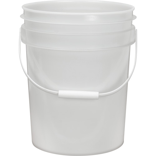 Mauser Packaging PPROO0216 Pail, Plastic, 5.28 gal.