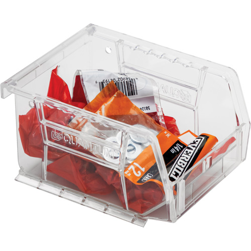 Quantum Storage System QUS210CC Bacs très transparents Ultra, 4-1/8" la, 3" h x 5-3/8" p ...