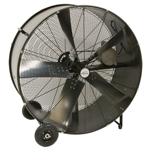 Matrix Industrial Products EA662 Heavy-Duty Fixed Belt Drive Drum Fan ...