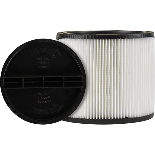 Shop Vac 9030433 Vacuum Filter, Cartridge, Fits 5 US gal.