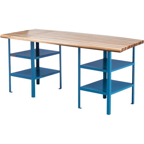KLETON Extra Heavy-Duty Workbenches - Pedestal Benches, 2500 lbs. Cap ...