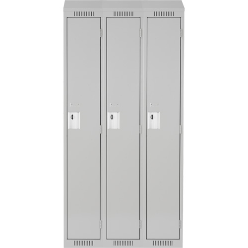 ANTHONY STEEL MFG. Clean Line Lockers, Bank of 3, 36" x 18" x 78 ...