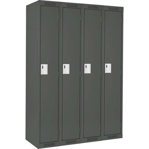 Anthony Steel Mfg. CL-S-4-18X18X72_A127 Clean Line Lockers, Bank of 4 ...