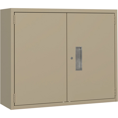Perfix Inc. 88 R 18 12 9393 Wall Mounted Cabinet Steel 2 Shelves 30 H x 36 W x 12 D Beige