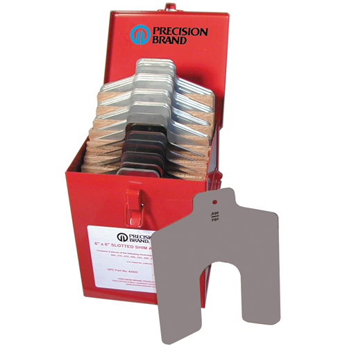 Precision Brand 42205 Slotted Shims - Individual Packages