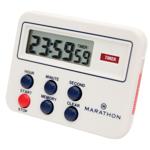Marathon TI080004 Compact Digital Timer & Clock