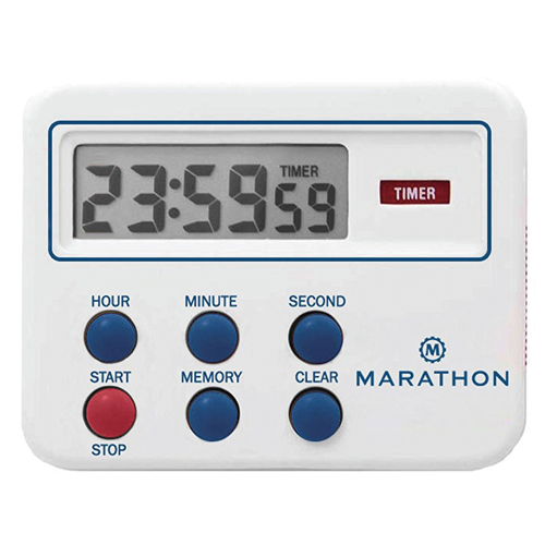 Marathon TI080004 Compact Digital Timer & Clock