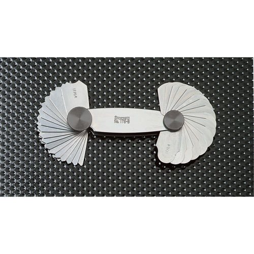 Starrett 178MA Fillet or Radius Gauge With Locking Device