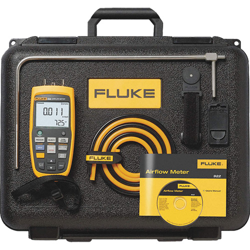 Fluke 922/KIT 922/KIT Airflow Micromanometer Kit, Digital, -40 - 40 mbar