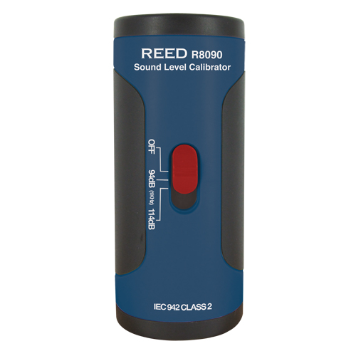 Reed Instruments R8090-NIST Sound Calibrator with ISO Certificate