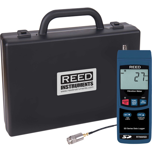 Reed Instruments R7000SD Vibration Meter