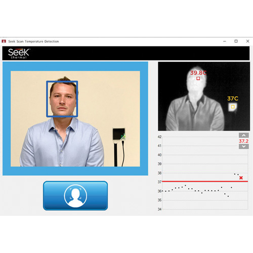 Seek Thermal YW-AAA Seek Scan Body Temperature Screening Thermal Camera