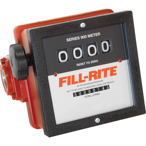 FILL-RITE 4-Wheel Mechanical Flow Meter, Analogue IC615 (901CL) | Shop ...