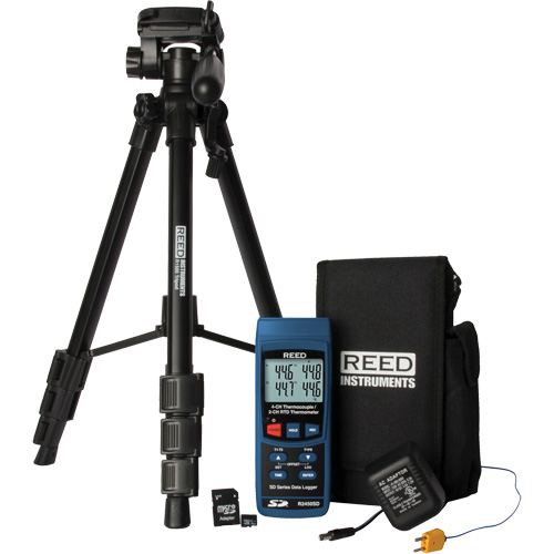 Reed Instruments R2450SD-KIT2 Data Logging Thermocouple Thermometer Kit