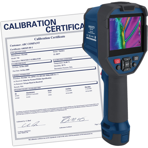 Reed Instruments R2170-NIST R2160-NIST Thermal Imaging Camera, 320 x ...