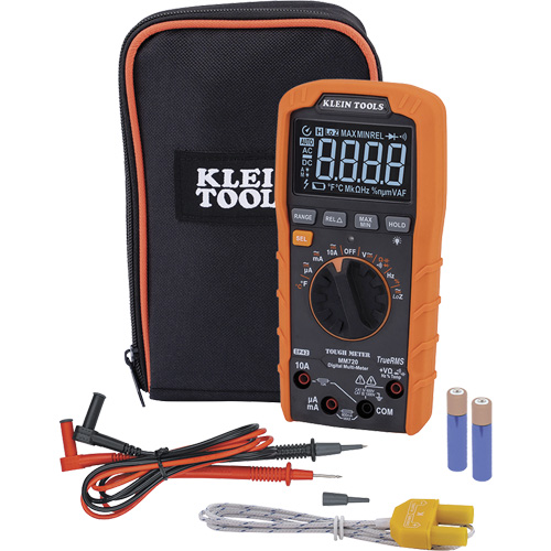 Klein Tools MM720 Digital Multimeter, AC/DC Voltage, AC/DC Current