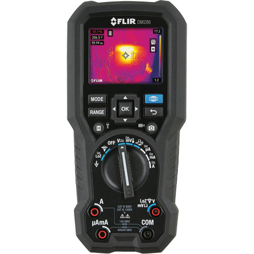 FLIR DM286 Multimètre imageur industriel DM286, Tension c.a./c.c ...