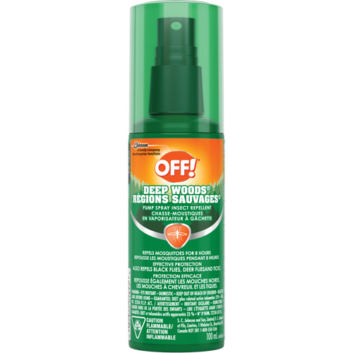 SC Johnson 10062300018533 OFF! Deep Woods® Insect Repellent, 25% DEET ...