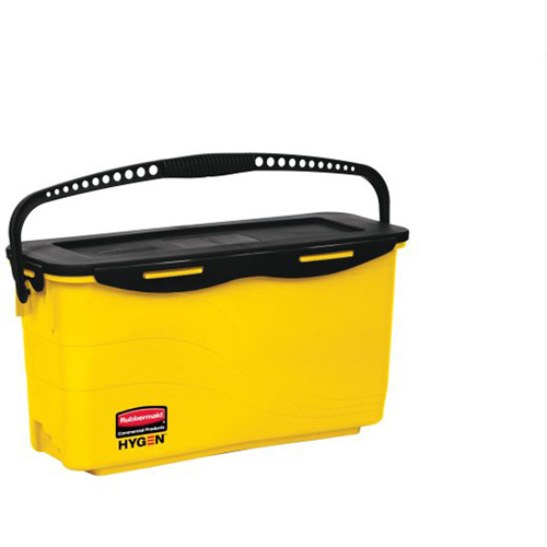 Rubbermaid 1791802 Hygen Microfiber Cloth Charging Tub with Sieve