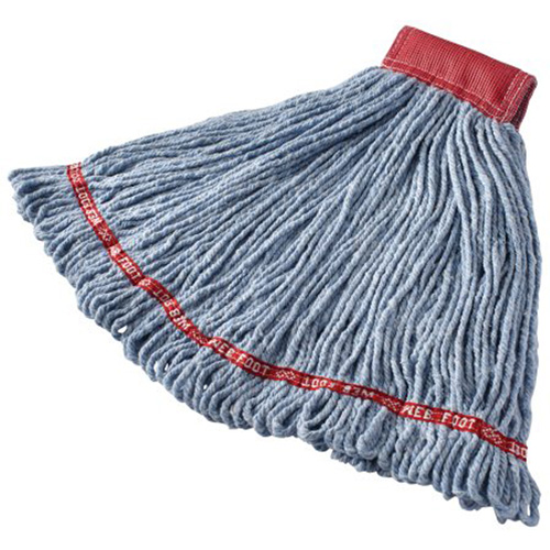 RUBBERMAID Web Foot® Wet Mop JE328 (FGA15306BL00) | Shop Wet Floor Mop ...