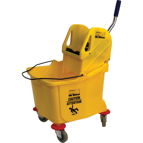 RMP Maintenance Products JG952 Mop Bucket and Wringer, Down Press, 9.5 ...