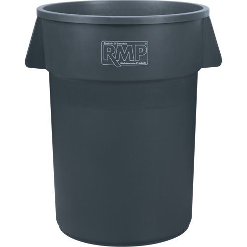 RMP Maintenance Products JK676 Garbage Bin, Polyethylene, 44 US gal.