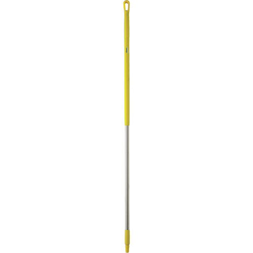 Vikan 29376 Handle, Broom/Scraper/Squeegee, Yellow, Standard, 59" L