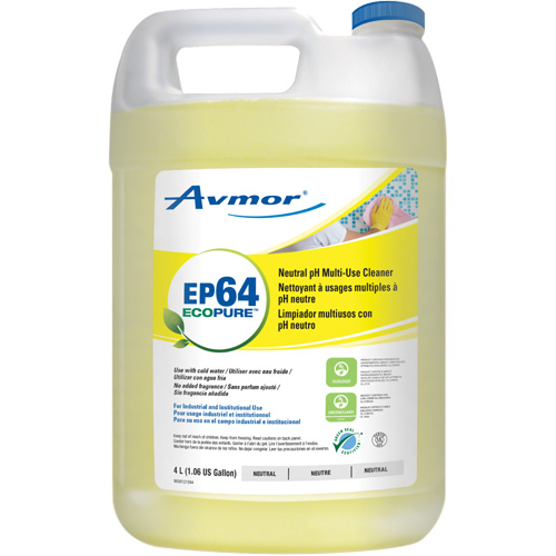 Avmor 1990278001 EP64 EcoPure Neutral Multi-Purpose Cleaner, 4 L