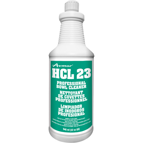 Avmor 1695210001 Nettoyant à cuvettes professionnel HCL 23, 946 ml ...