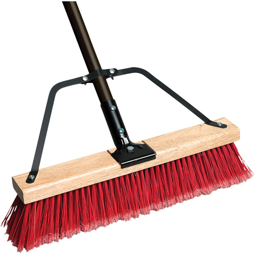 M2 Professional PB-800-RB18 Ryno Push Broom with Braced Handle, 18 ...