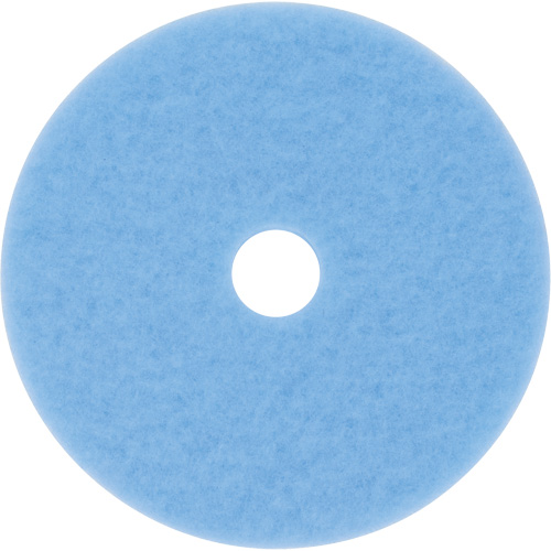 3M F-3050-SKY-21 Hi-Performance Pad, 21", Burnishing, Light Blue